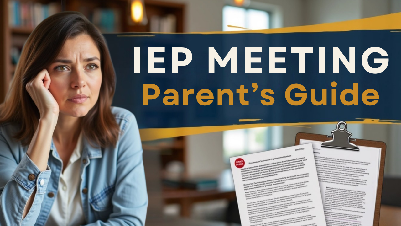 Blog Post: What to Expect at Your First IEP Meeting (PLAAFP Explained ...